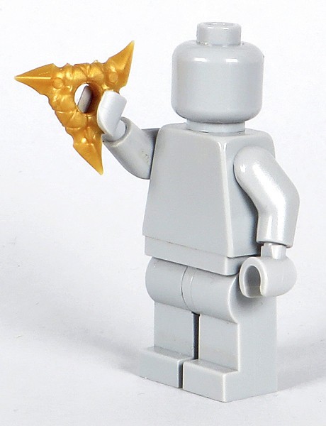 LEGO Weapons - 12 Pearl Gold Shuriken, Part 19807a (NEW) | eBay UK