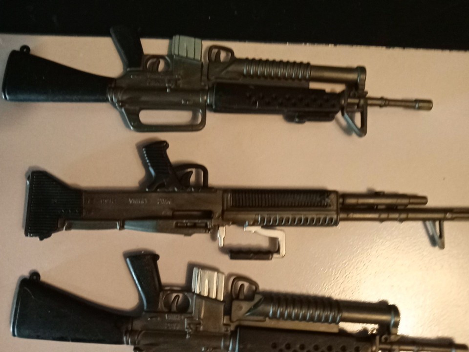 Action Man Rifles X 5 1990s Good Condition Throughout See Pictures For ...