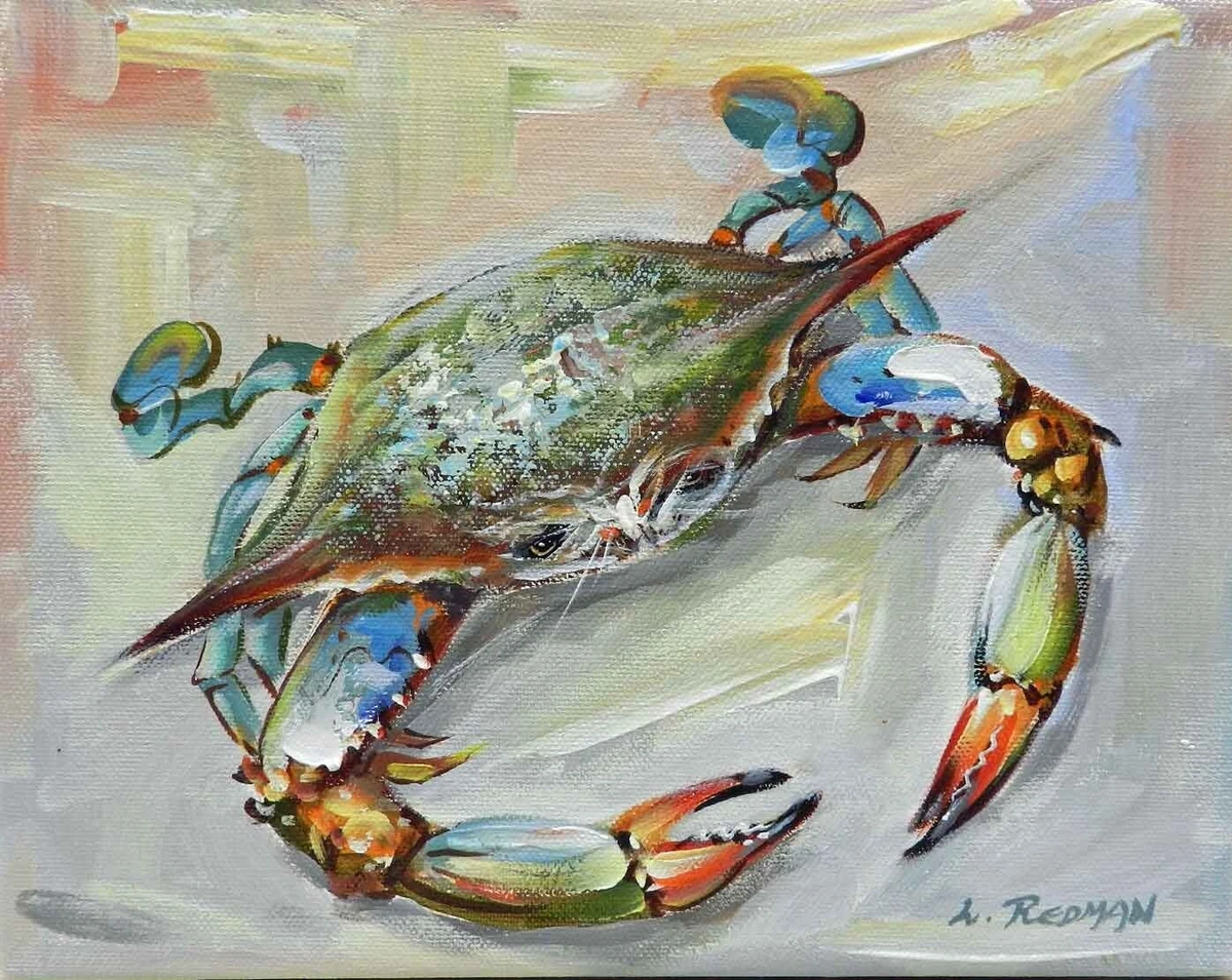 Crab Painting Oil