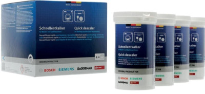 QUICK DESCALER Bosch Gaggenau Neff Siemens Dishwasher Washing Machine ...