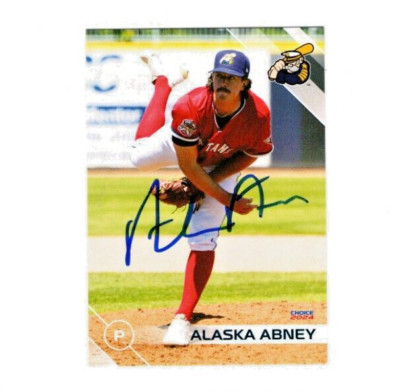 Alaska Abney 2024 Lake County Captains signed autograph baseball card ...