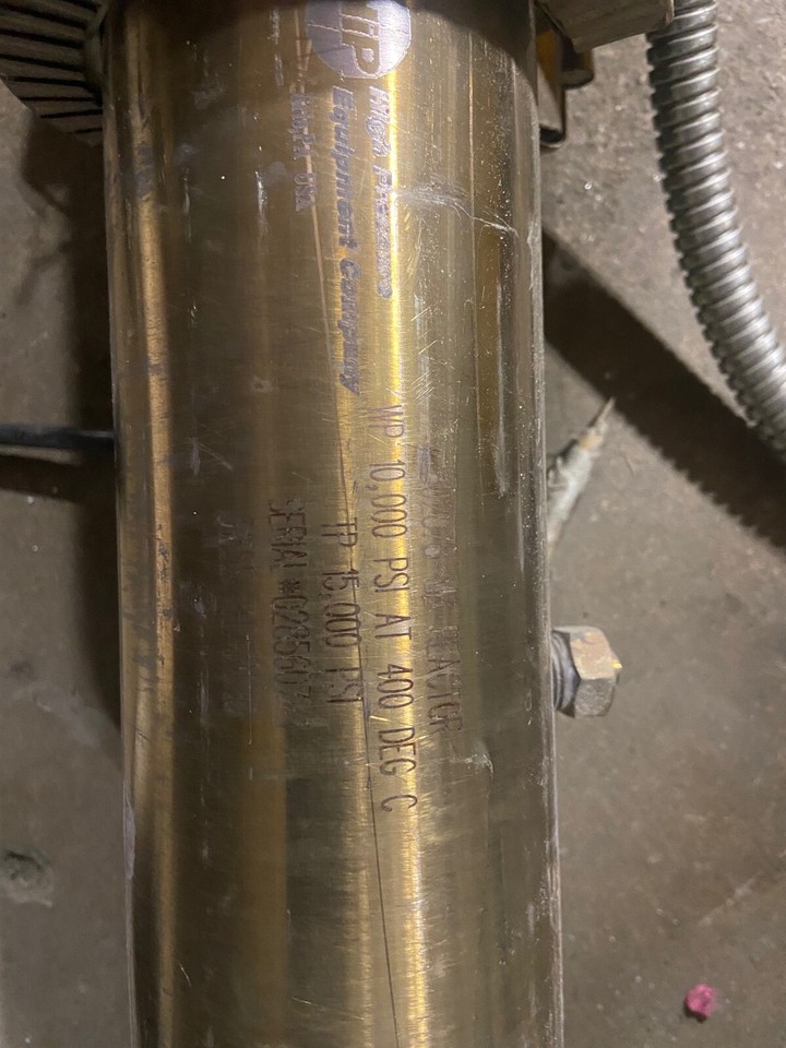 HiP High Pressure Equipment Company 10,000 PSI 802078 MB Supercritical ...