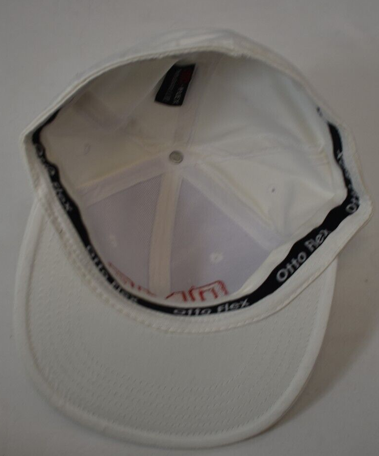 USHER OMG White Embroidered Flex Fit Hat Cap NWT L/XL | eBay