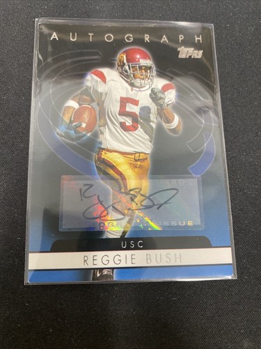 2006 Topps - Autographs Reggie Bush #T-RB (AU, RC) for sale online | eBay