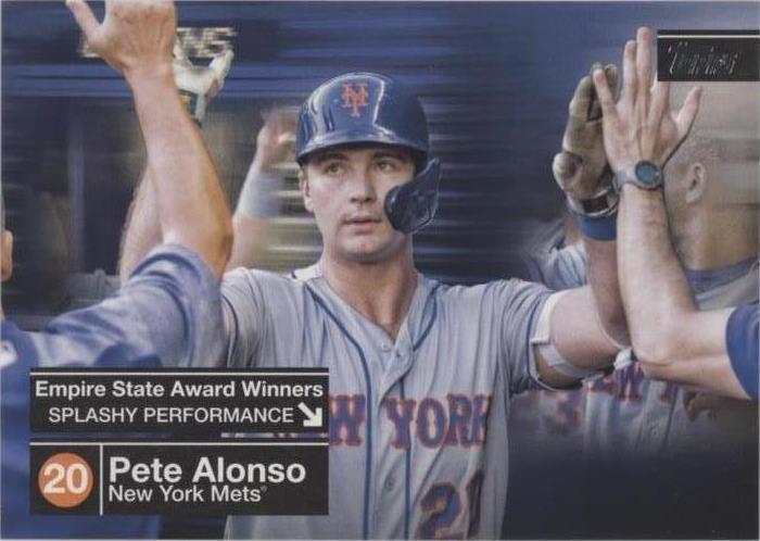 2020 Topps - Empire State Award Winners Pete Alonso #ESAW-18 Blue for ...