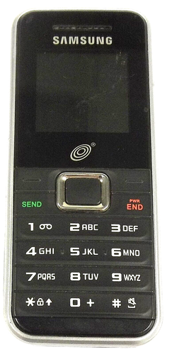 Samsung SGH-S125G - Black and Silver ( TracFone ) Cellular Candybar ...