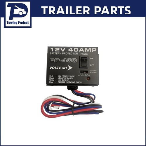 VOLTECH Caravan Battery Protector 12V (40A) Automatic RV Camper Trailer ...