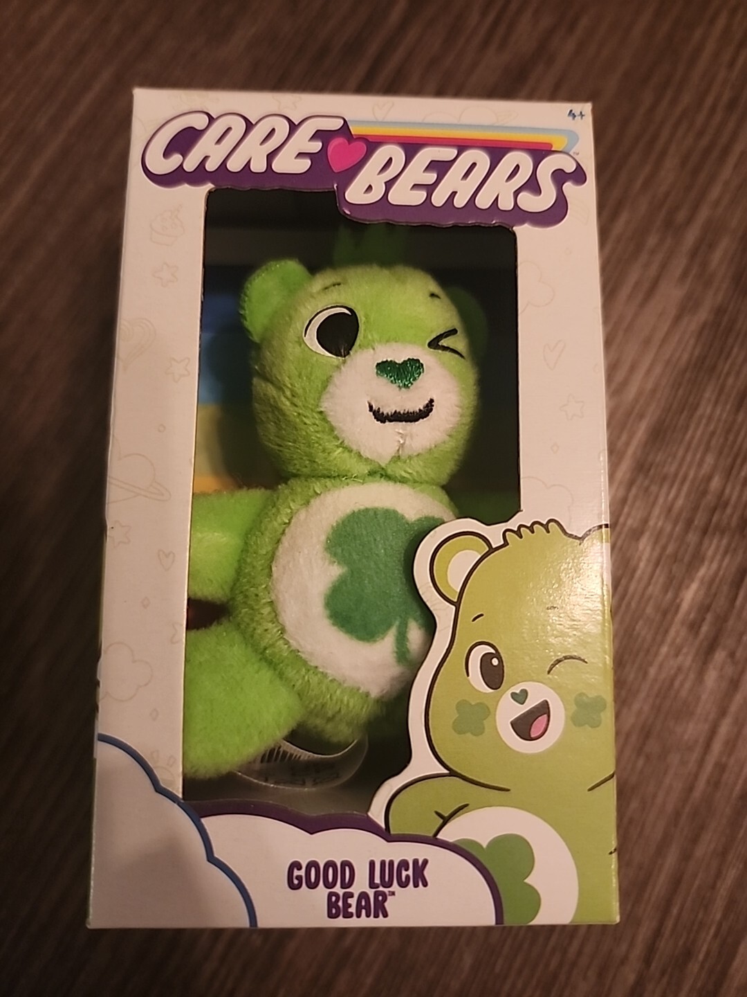Care Bears Good Luck Bear Mini Plush 3” Green Clover New St. Patrick's ...