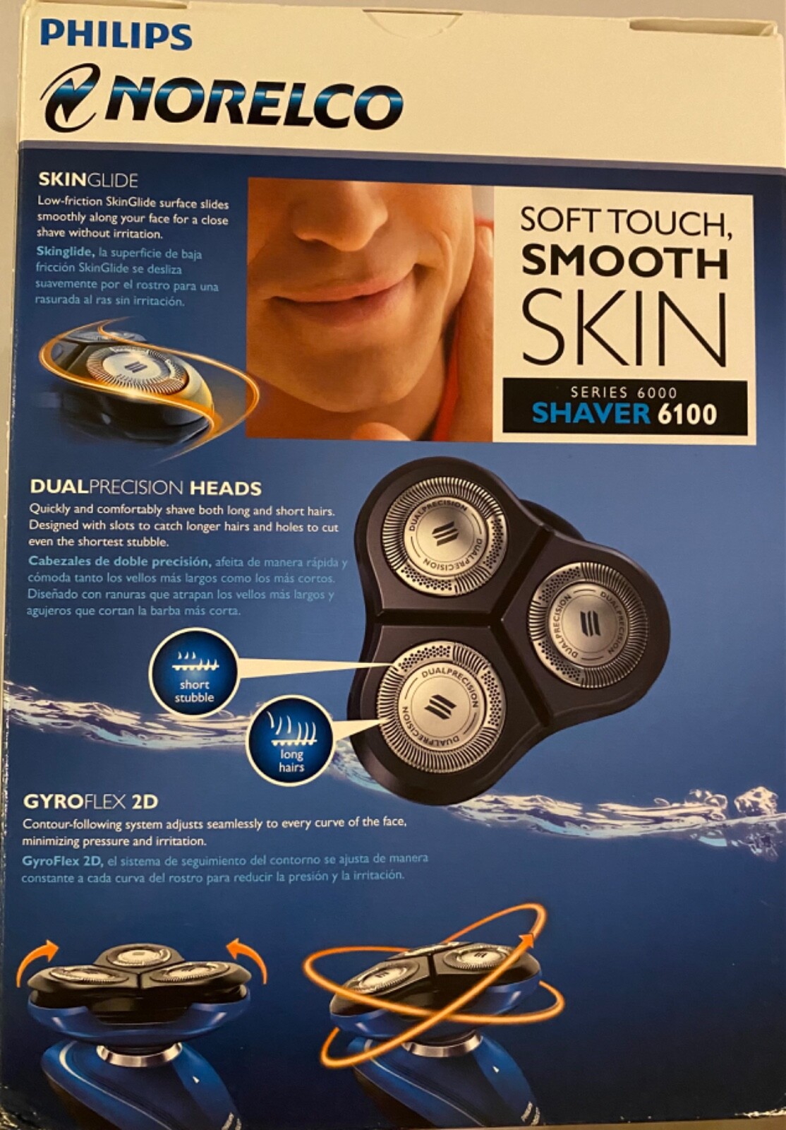 New Philips Norelco 1150X 6100 Wet & dry shaver bonus shaving head | eBay
