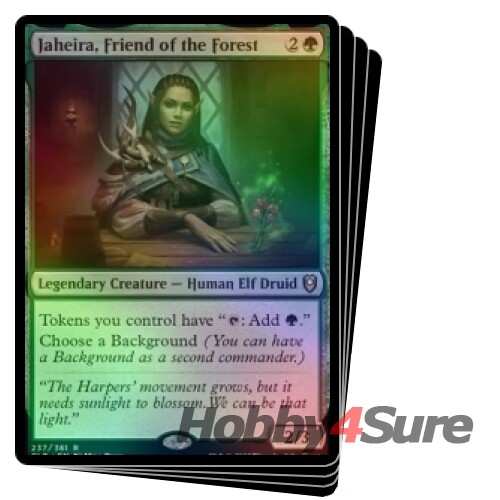 Foil Jaheira, Friend Of The Forest X4 Commander Legends: Battle For ...