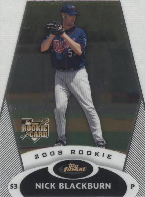 2008 Topps Finest - Nick Blackburn #129 (RC) for sale online | eBay