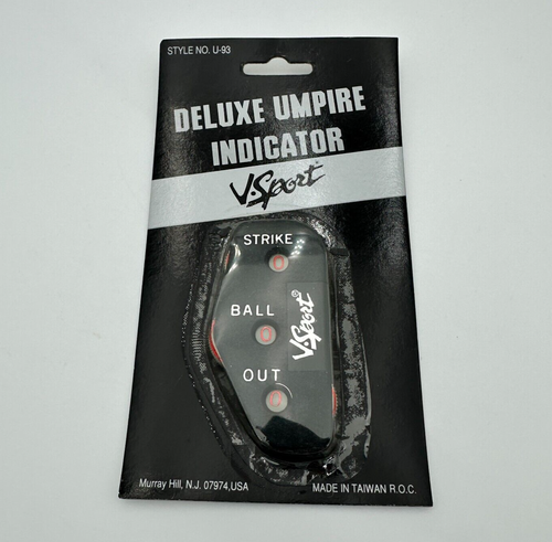 Vintage V Sport Deluxe 3 Dial Umpire Indicator Baseball Strikes Counter ...