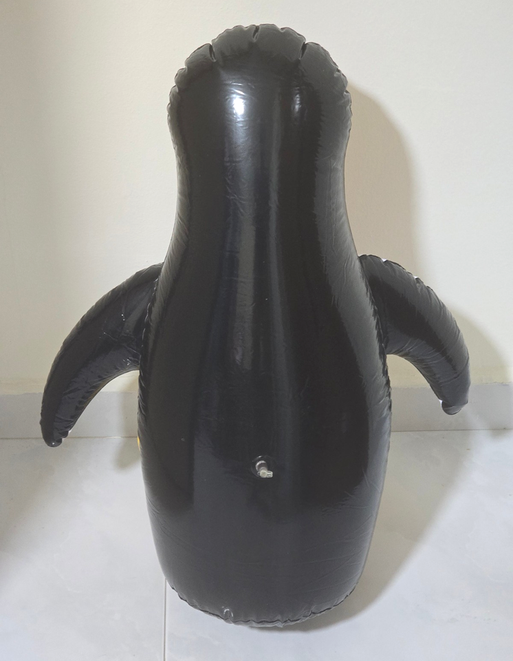 Madagascar Series Uncommon Inflatable Penguin Tumbler Doll Toy with ...