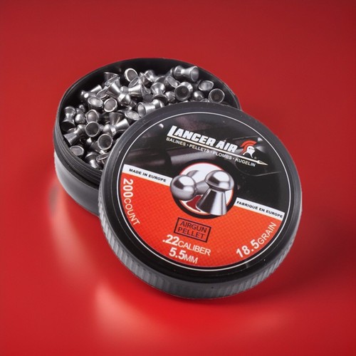 Lancer European Clean Hunting Sport Shooting Metal Pellets 5.5mm .22 ...
