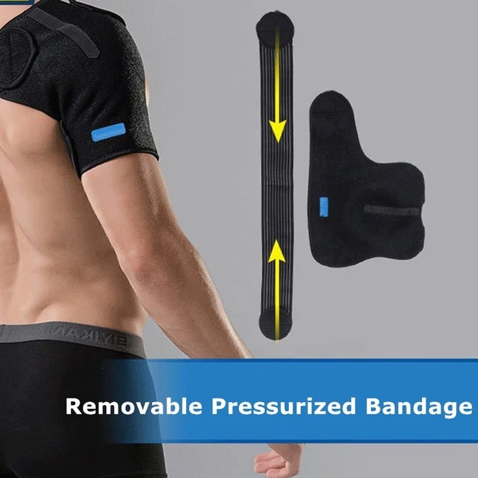 Shoulder Brace Support Compression Sleeve Torn Rotator Cuff Relief ...