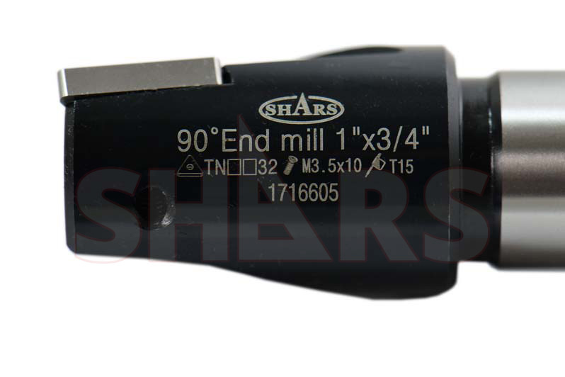 Shars 3/4" Indexable Little Hogger Mill Set RNMG SNMG TNMG Insert #[ | eBay