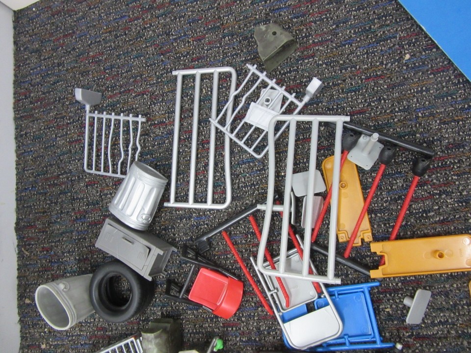 WWE WWF accessories Props LOT boombox table hammer RUMBLE etc. | eBay