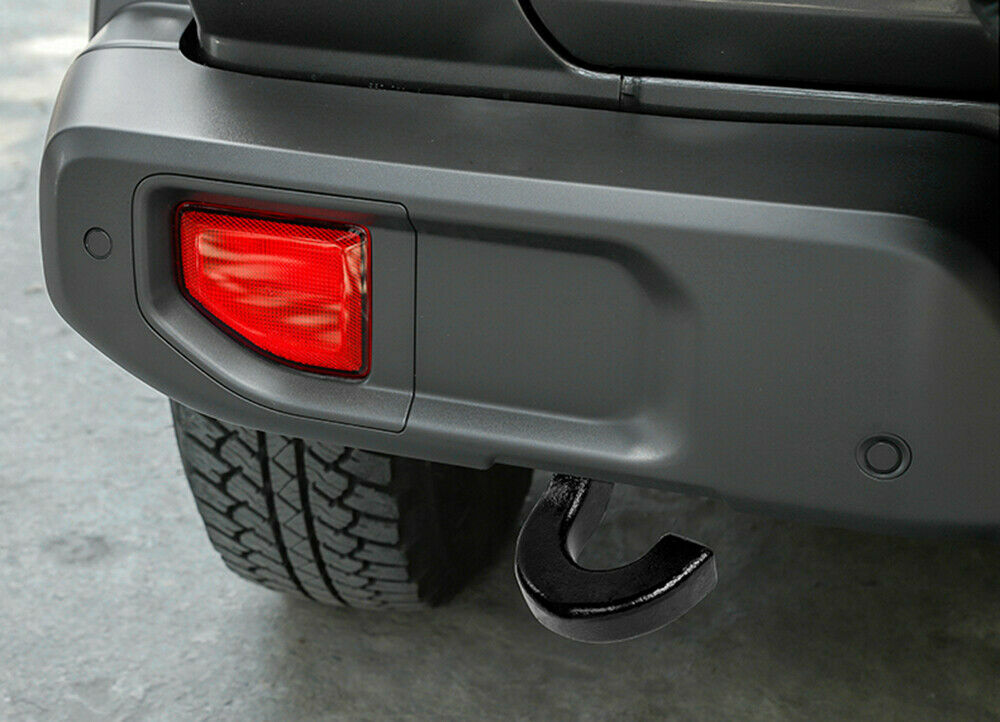 Fits for 2007-2017 Jeep Wrangler JK Frame Mounted Rear Tow Trailer Hook ...