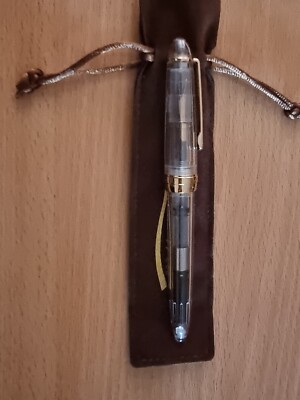 New Scotland Well Translucent Fountain Pen - Gold Trim, Medium Nib ...