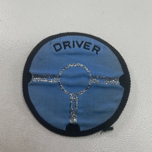 Vintage DRIVER Patch (car or truck driver) T053 | eBay