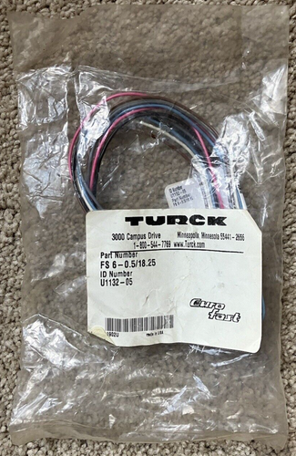 Turck FS6-0.5/18.25 Connector 6 pin | eBay