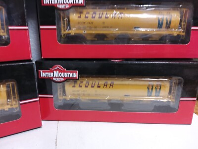 INTERMOUNTAIN RAILWAY HO CYLINDRICAL HOPPER SCOULAR X 5 | eBay Australia