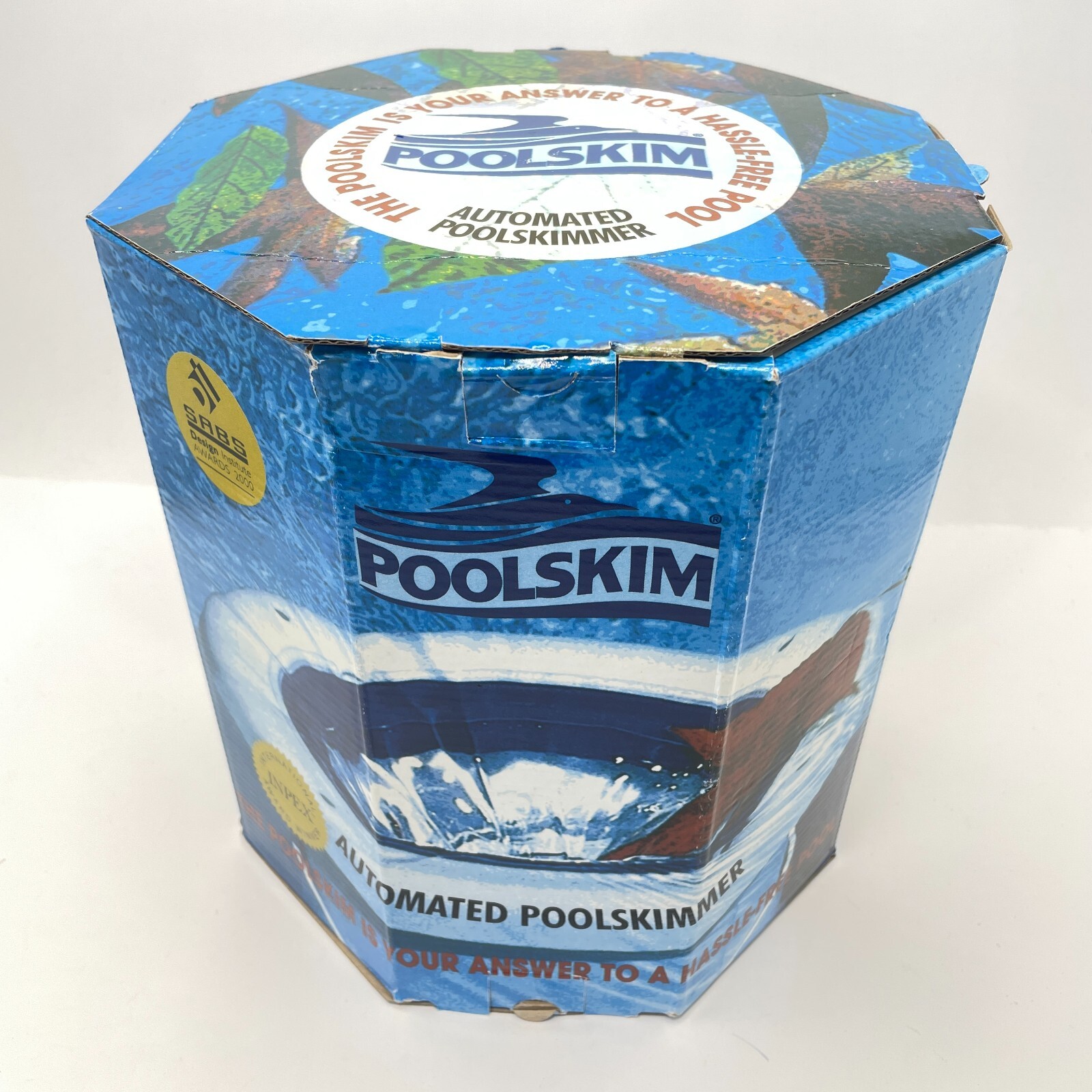 Poolskim automated pool skimmer surface vacuum self clean filter | eBay ...