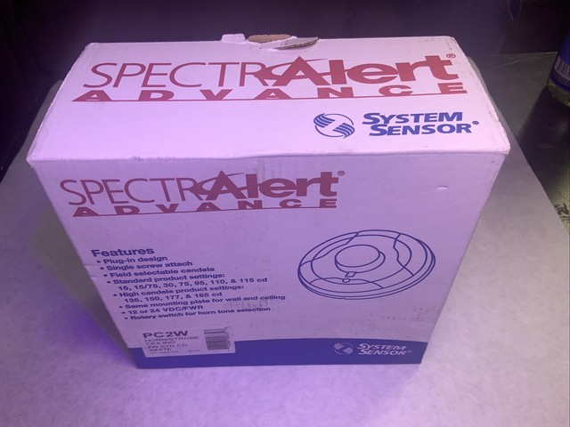 System Sensor PC2W Fire Alarm Horn Strobe for sale online | eBay