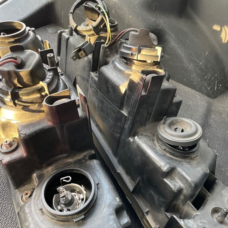 Nissan Genuine SILVIA S13 Triple Projector Headlight Lights Lamps Set ...