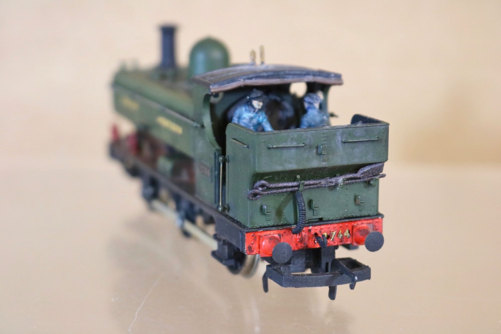 HORNBY KIT BUILT WEATHERED GW GWR 0-6-0 CLASS 27XX PANNIER TANK ...
