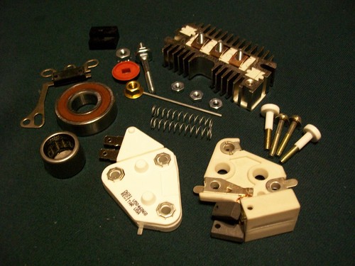 10SI Delco Alternator 6 Volt Regulator Negative Ground Rebuild ...