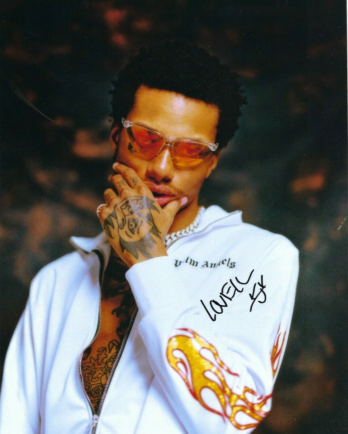 Night Lovell Signed Autographed 8x10 photo - Dark Light, G59 - Very ...