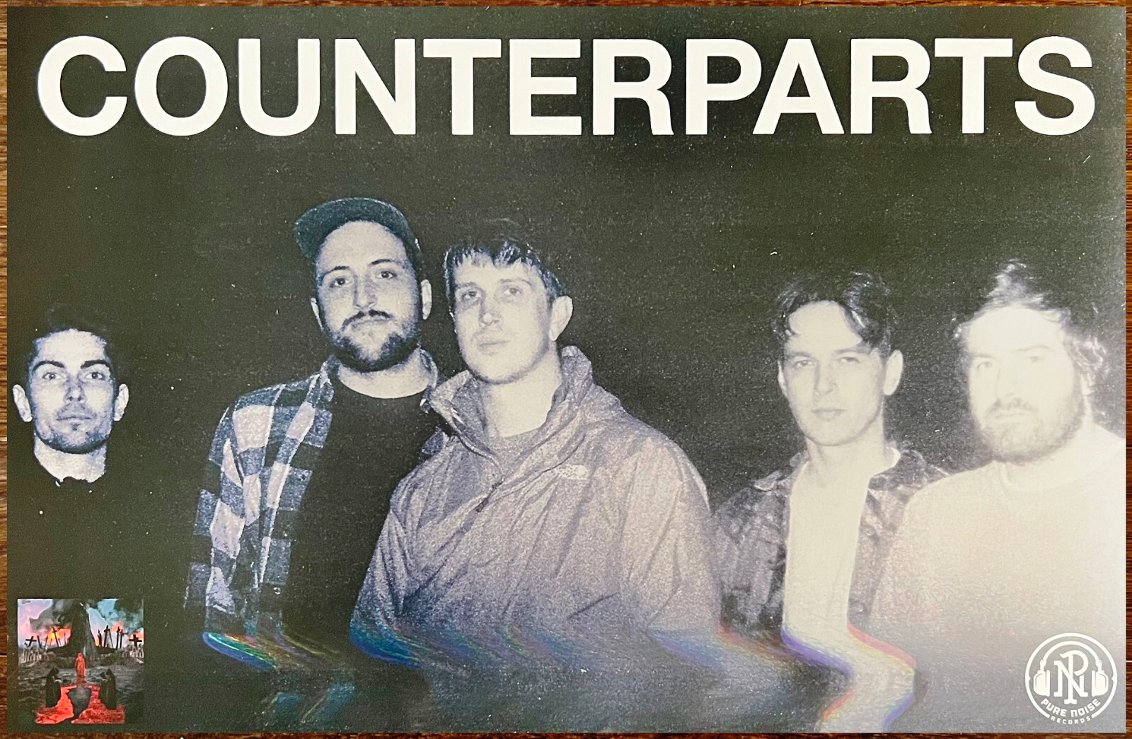 COUNTERPARTS A Eulogy For Those Still Here 2022 Ltd Ed RARE Tour Poster ...