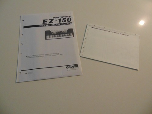 Yamaha Easy Portatone Keyboard EZ-150 Overall Circuit Diagram ...