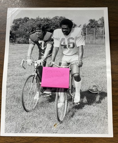 1974 WFL Orig Photo Chicago Fire Cyril Pender Virgil Carter Multiple ...