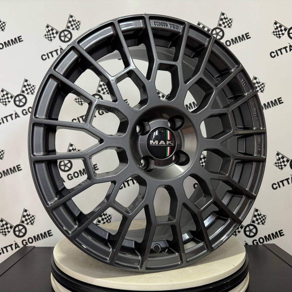 4 Alloy Wheels Compatible With NISSAN MICRA NOTE 18" MAK | eBay