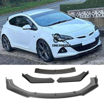 Carbon Fiber Style Front Bumper Lip Splitter Body Kit For Vauxhall ...