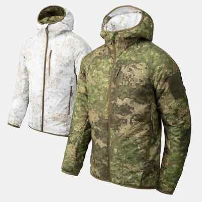 Helikon Tex Reversibile Wolfhound Hoodie Giacca Pencott Wildwood Snow ...