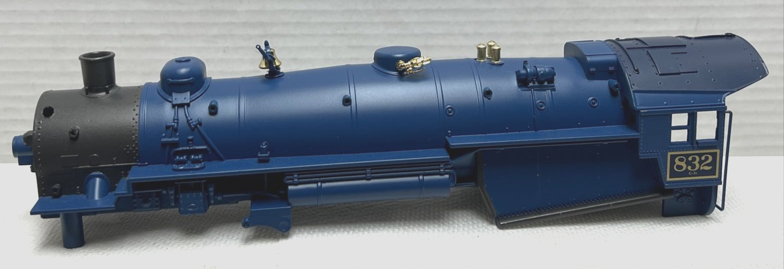 MTH O-GAUGE 30-1172 JERSEY CENTRAL BLUE COMET STEAM LOCOMOTIVE SHELL ...