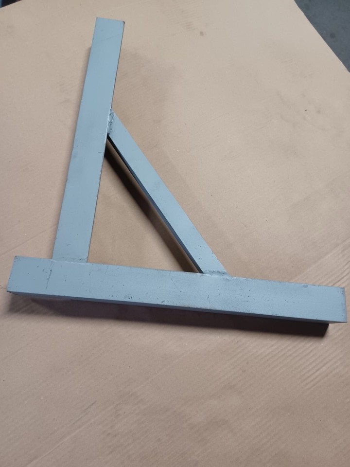 2x Heavy Duty Steel Chimney Gallow Brackets Support Angle 50x50x5 mm ...