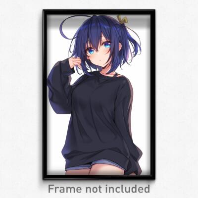 Anime Art Poster - Woman Feeling Relieved, Outrageous Anime Clothes ...