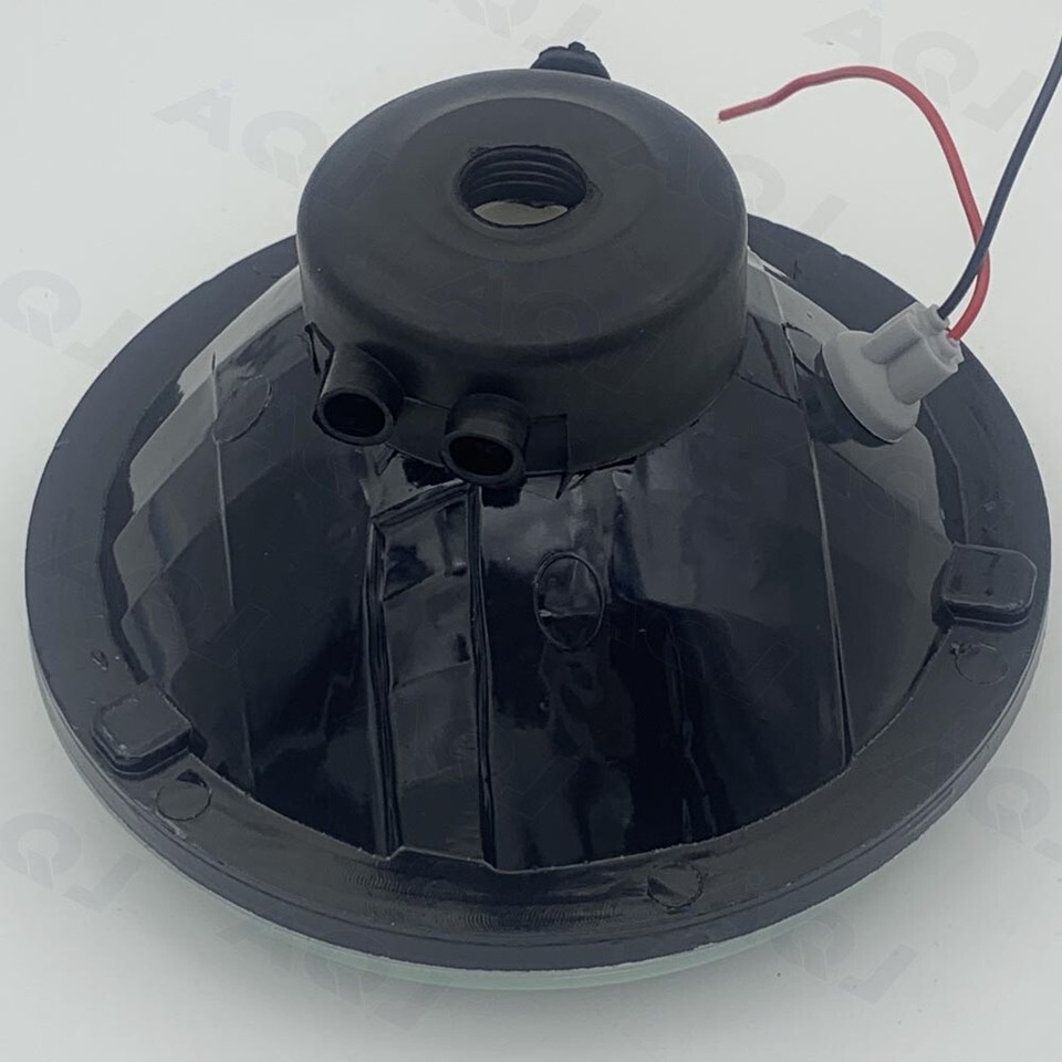 Pair 7" Inch Round LED Headlights Angel Eyes Hi/Lo BeamFor 1963-1978 ...