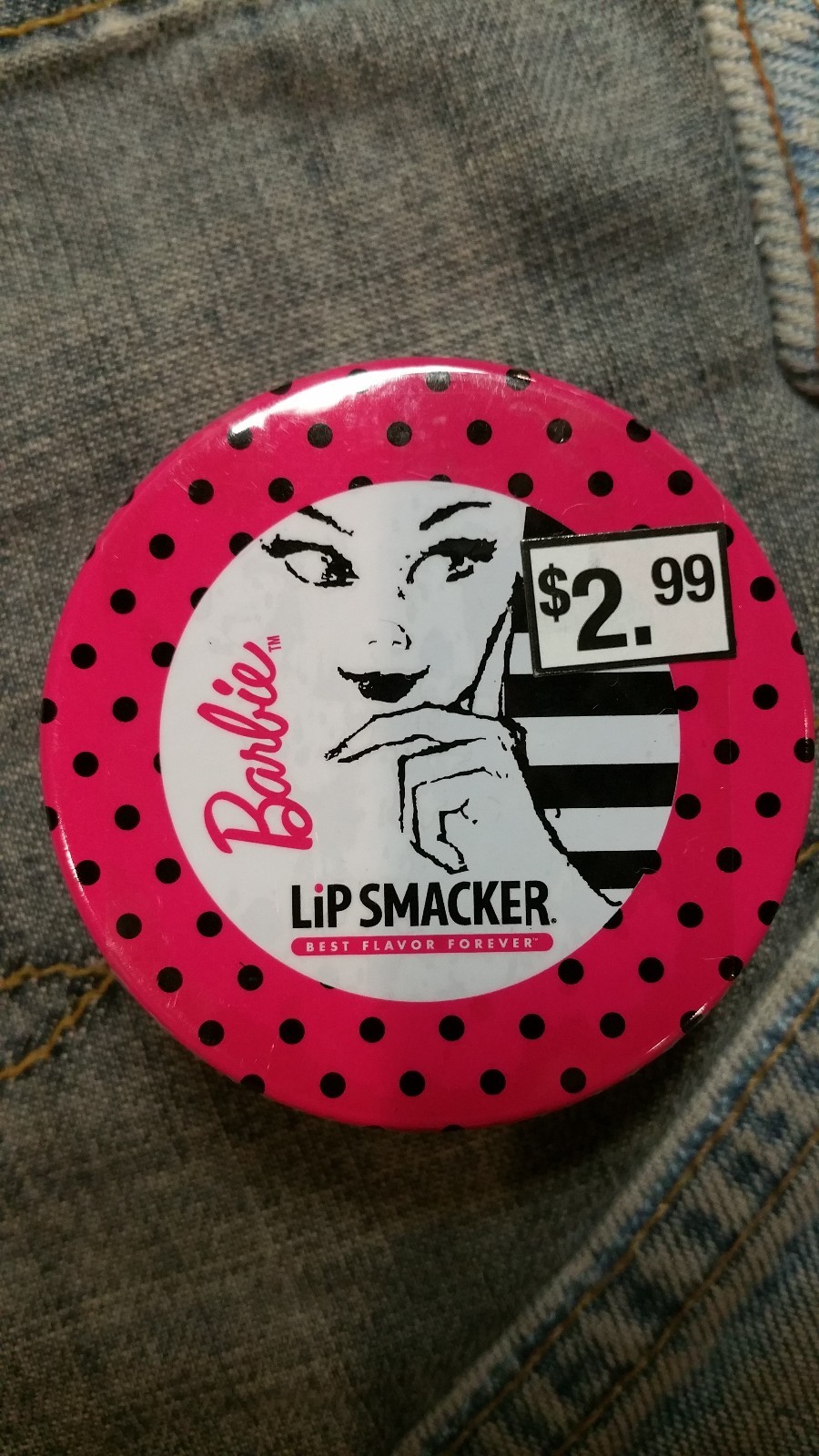 Lip Smacker Barbie Tin Cotton Candy Love Gloss Balm - Walgreens Limited ...