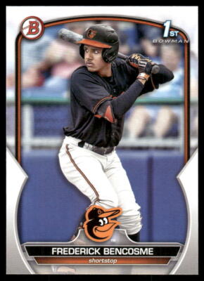 2023 Bowman Frederick Bencosme BP-35 Prospects Baltimore Orioles | eBay