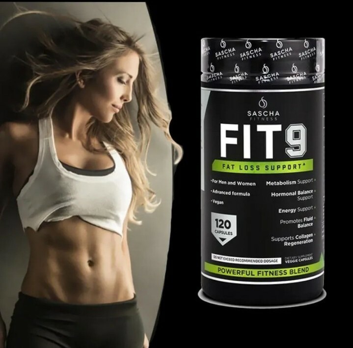 2 Bottle Sascha Fitness Fit 9 Fat Loss Support. Original 100%!!! | eBay