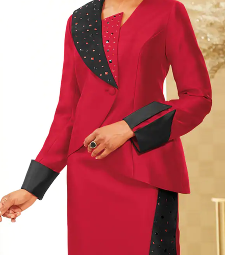 Size 10 Ashro Red Black Formal Dress Wedding Church Party Ledisi Skit ...