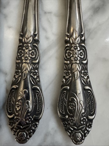 SPRINGTIME 1 Butter Knife Stainless Steel Flatware Japan floral vintage ...