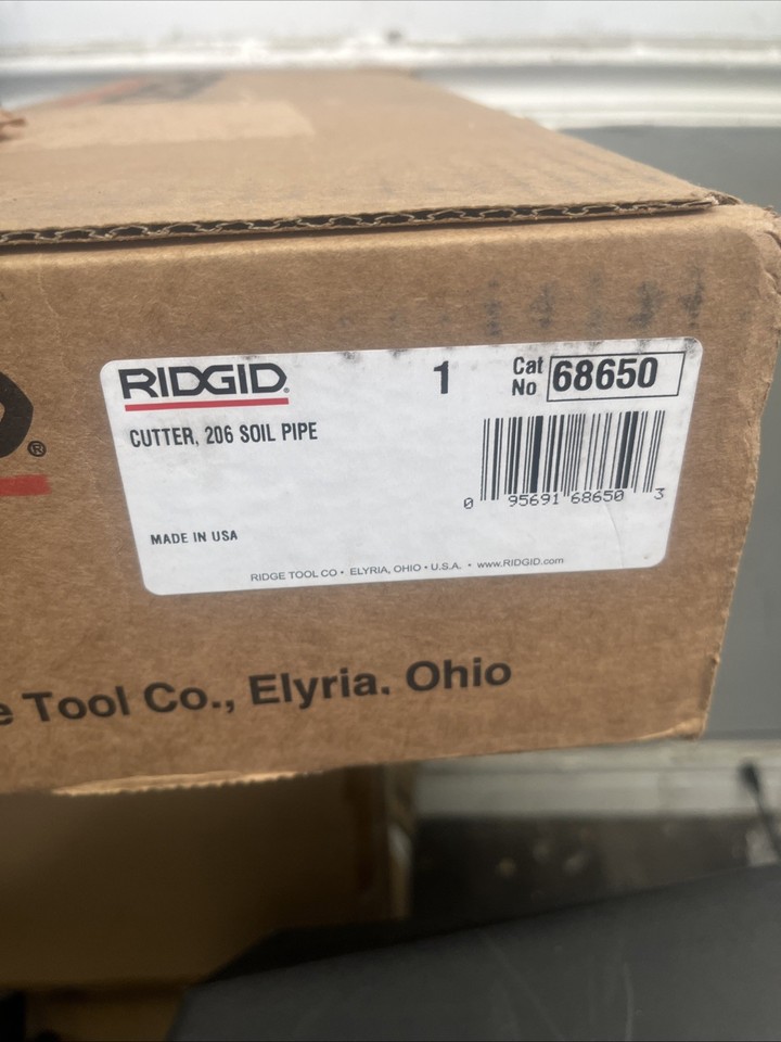 Ridgid 206 Cutter (68650) | eBay