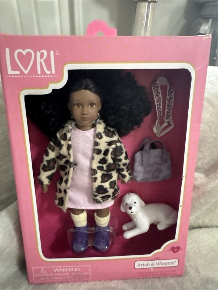 Lori by Our Generation Ariah 6" Doll & Winston the Bichon puppy New ...