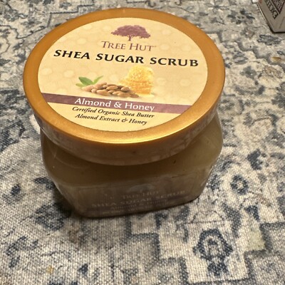 Tree Hut Shea Sugar Body Scrub 18oz Almond & Honey | eBay